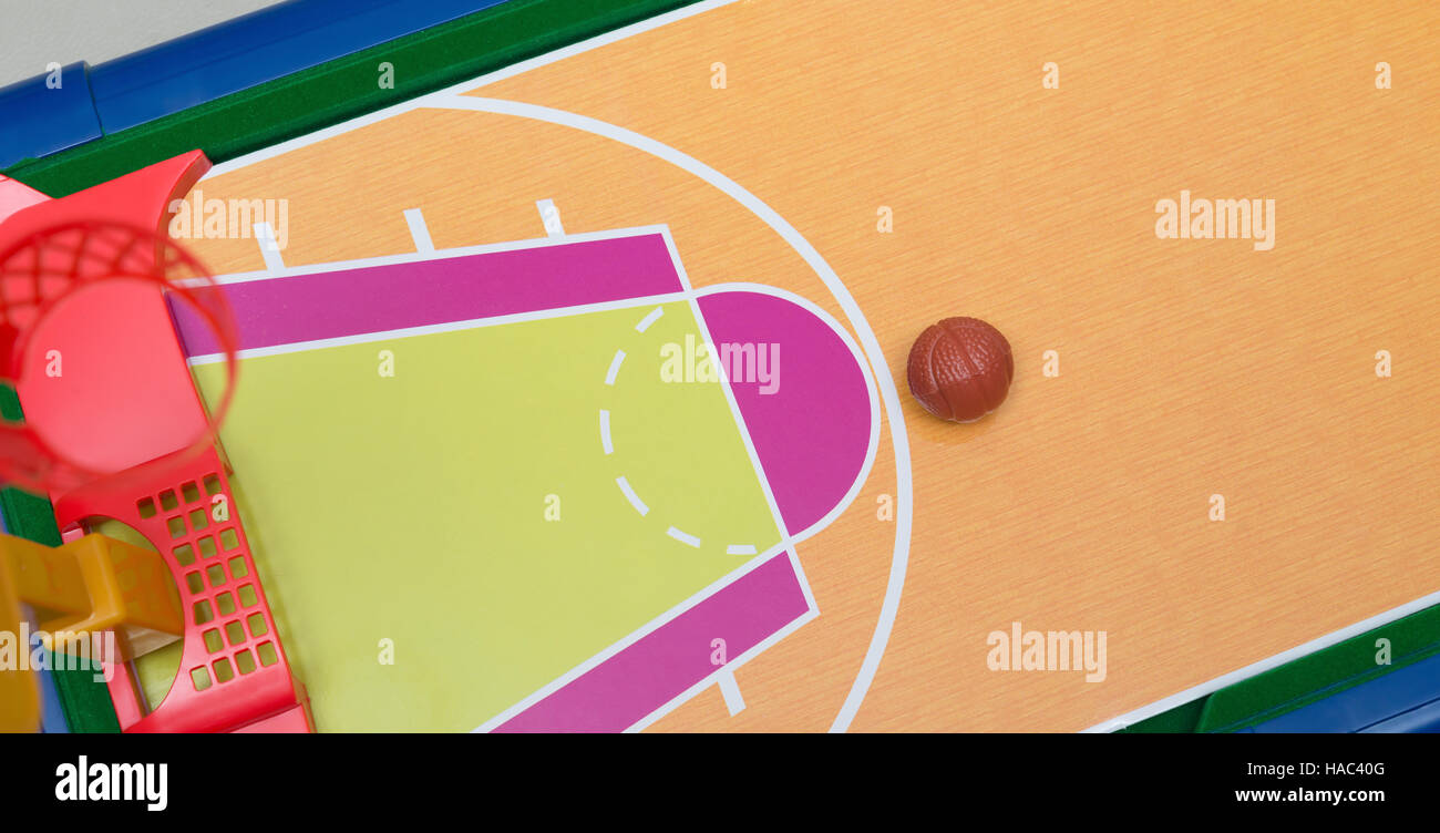 mini basketball field for children Stock Photo - Alamy