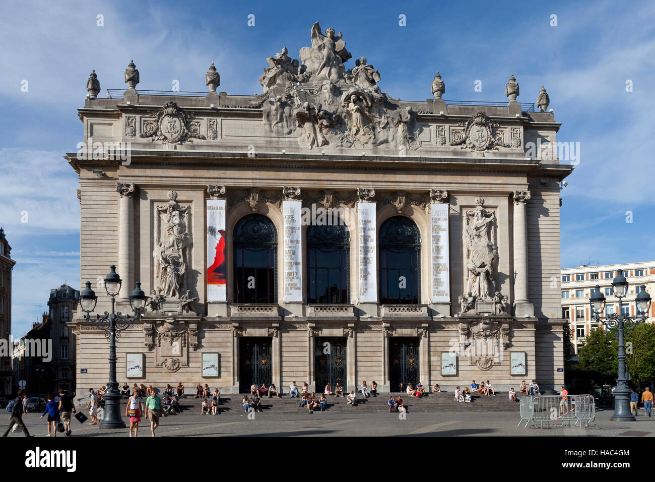 Lille (northern France): opera house "Opéra de Lille Stock Photo - Alamy