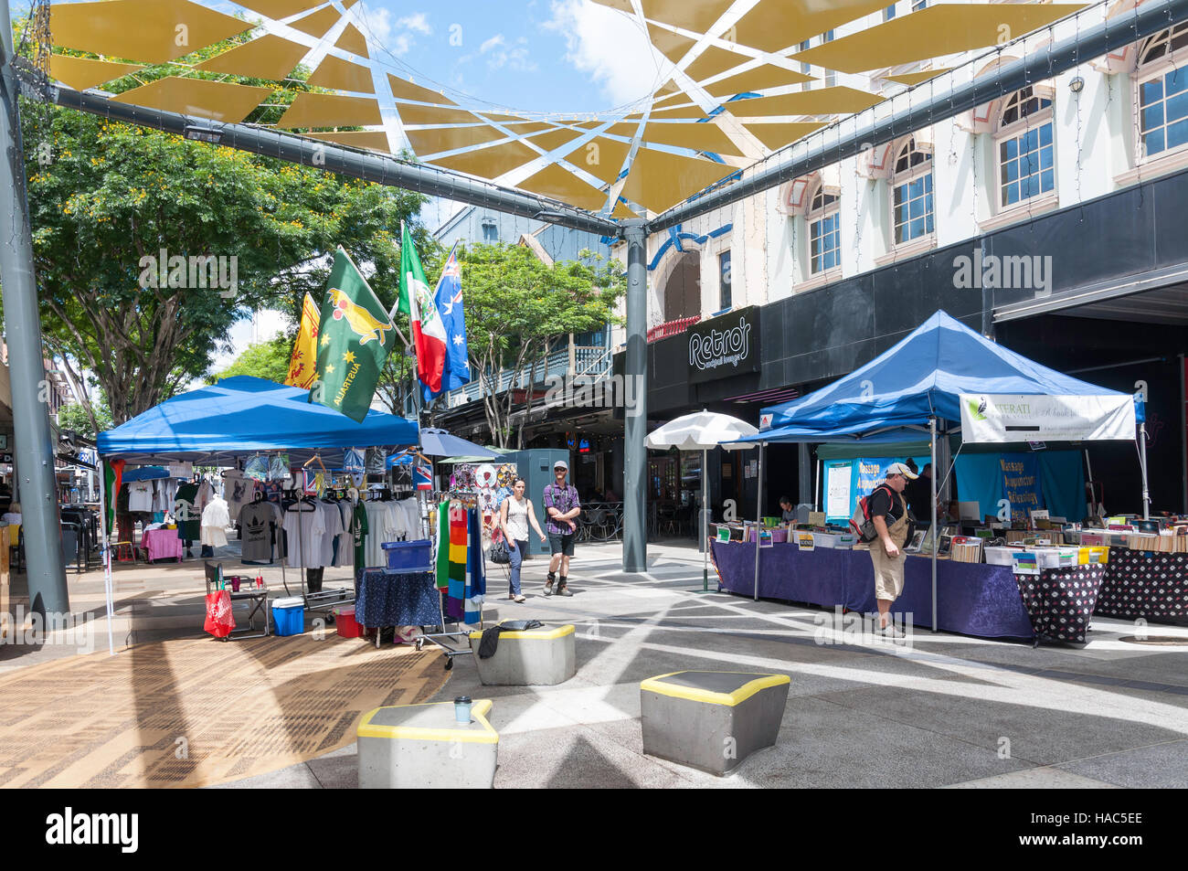 Brunswick street mall hi-res stock photography and images - Alamy