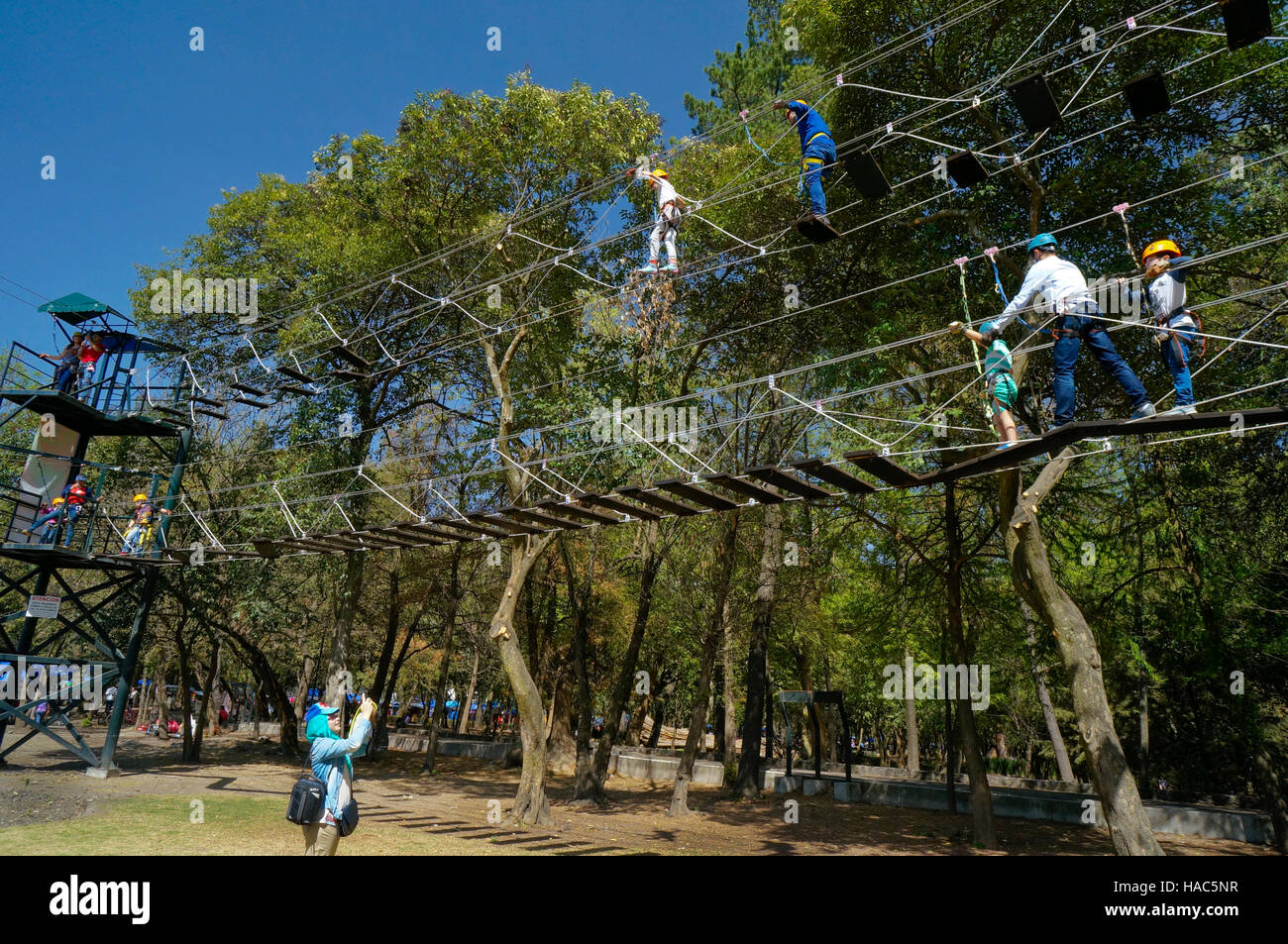 Chapultepec park bridge hi-res stock photography and images - Alamy