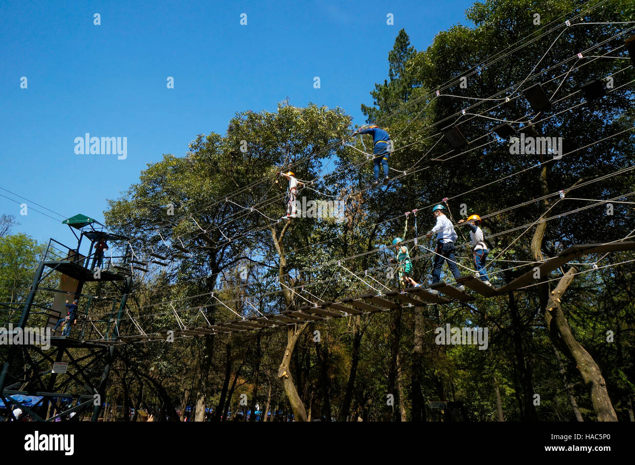 Chapultepec park bridge hi-res stock photography and images - Alamy