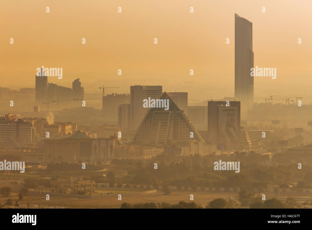 Pyramids at wafi dubai hi-res stock photography and images - Alamy