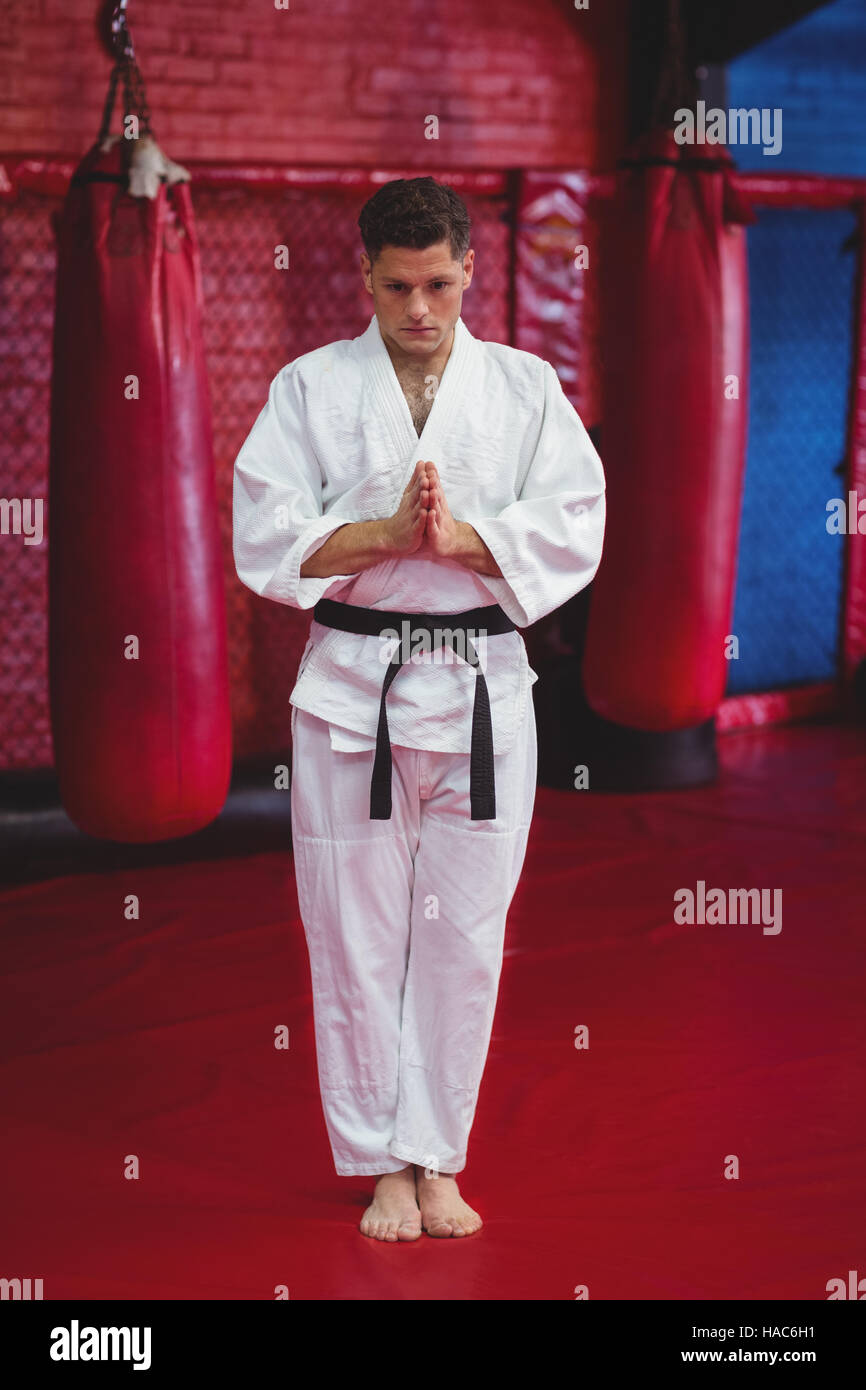 Prayer Pose Greeting High Resolution Stock Photography and Images - Alamy