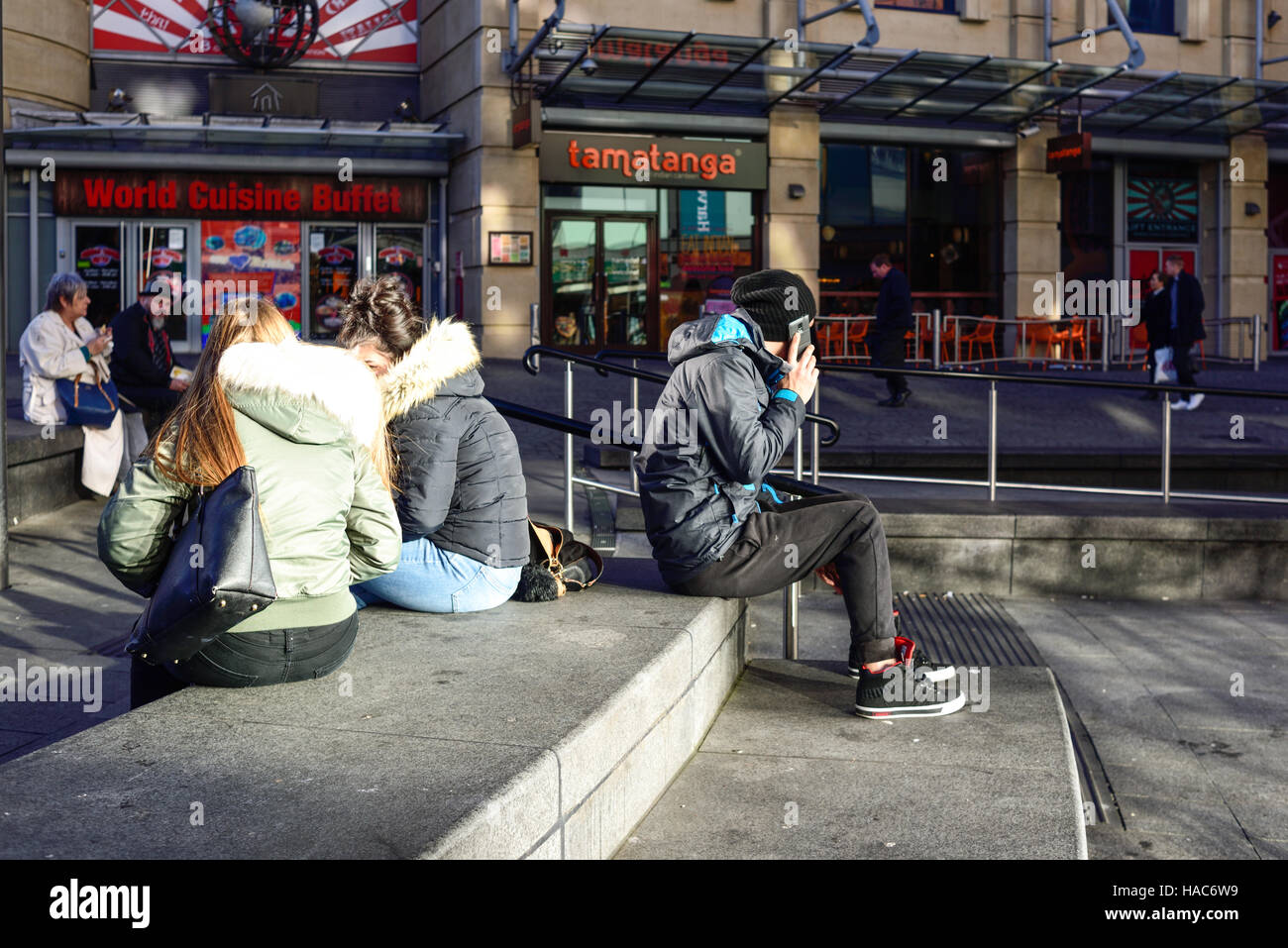 Trinity Square Nottingham,UK Stock Photo - Alamy