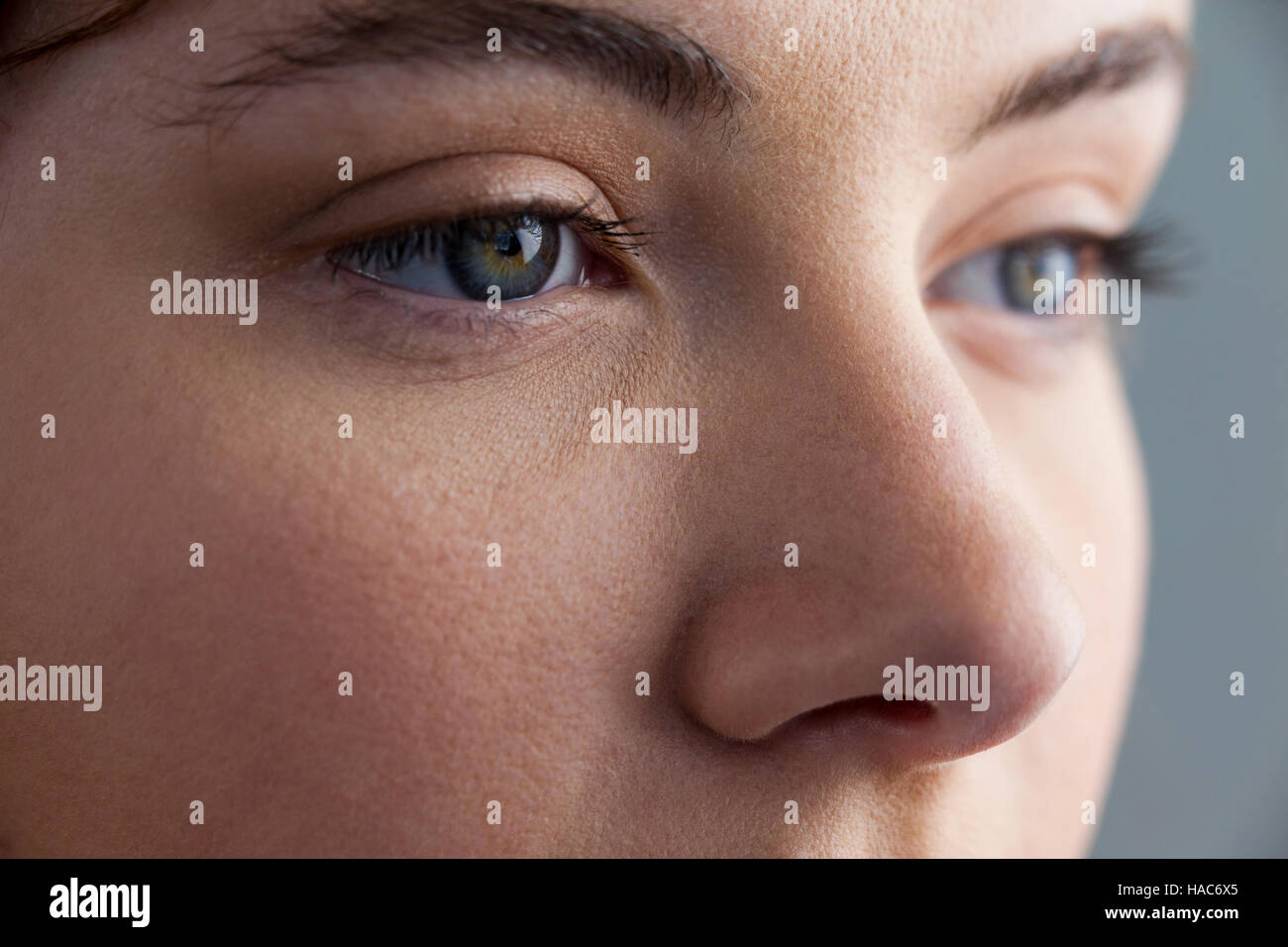 Beautiful eye of a woman Stock Photo - Alamy