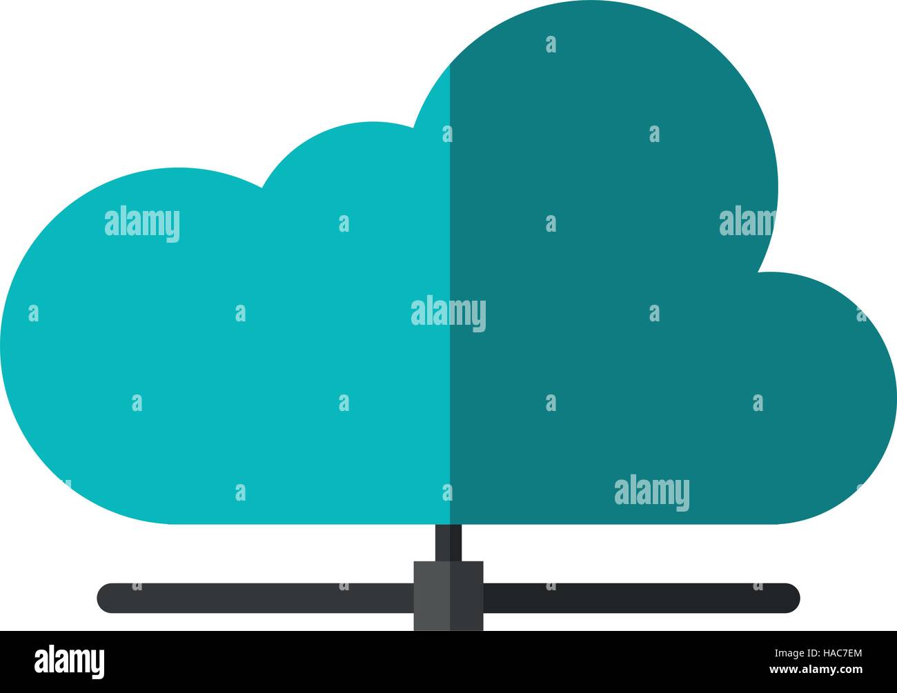Isolated cloud computing design Stock Vector Image & Art - Alamy