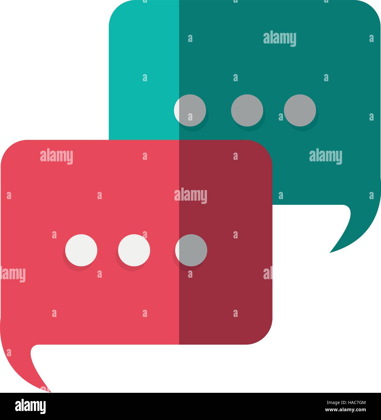 Isolated communication bubble design Stock Vector Image & Art - Alamy