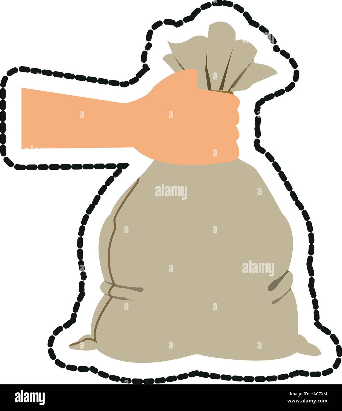 Isolated money bag design Stock Vector Image & Art - Alamy