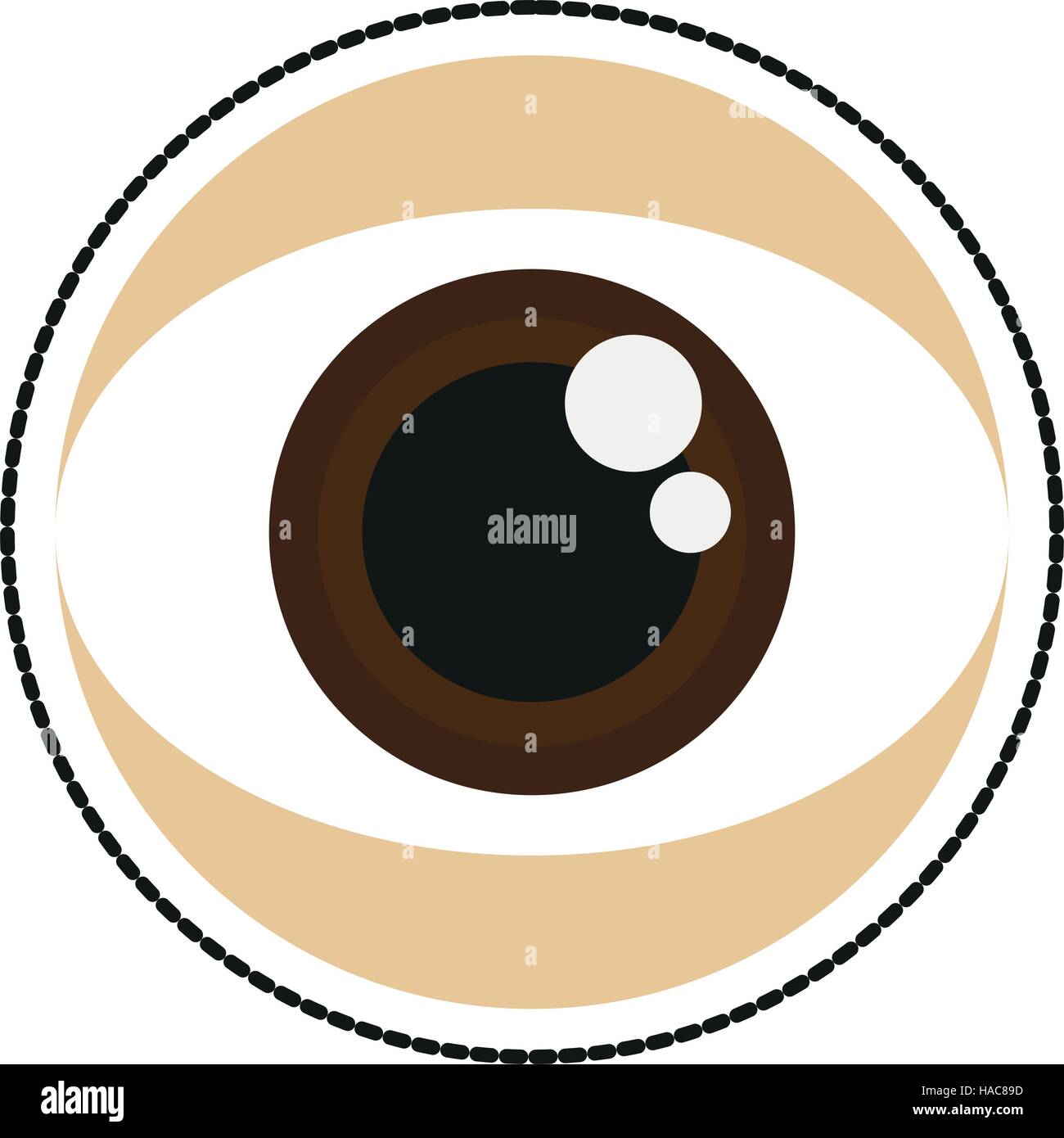 Isolated eye design Stock Vector Image & Art - Alamy