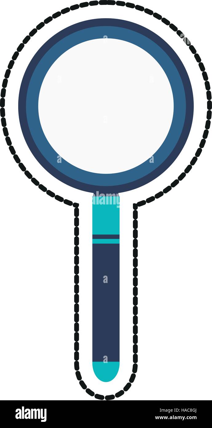 Isolated lupe tool design Stock Vector Image & Art - Alamy