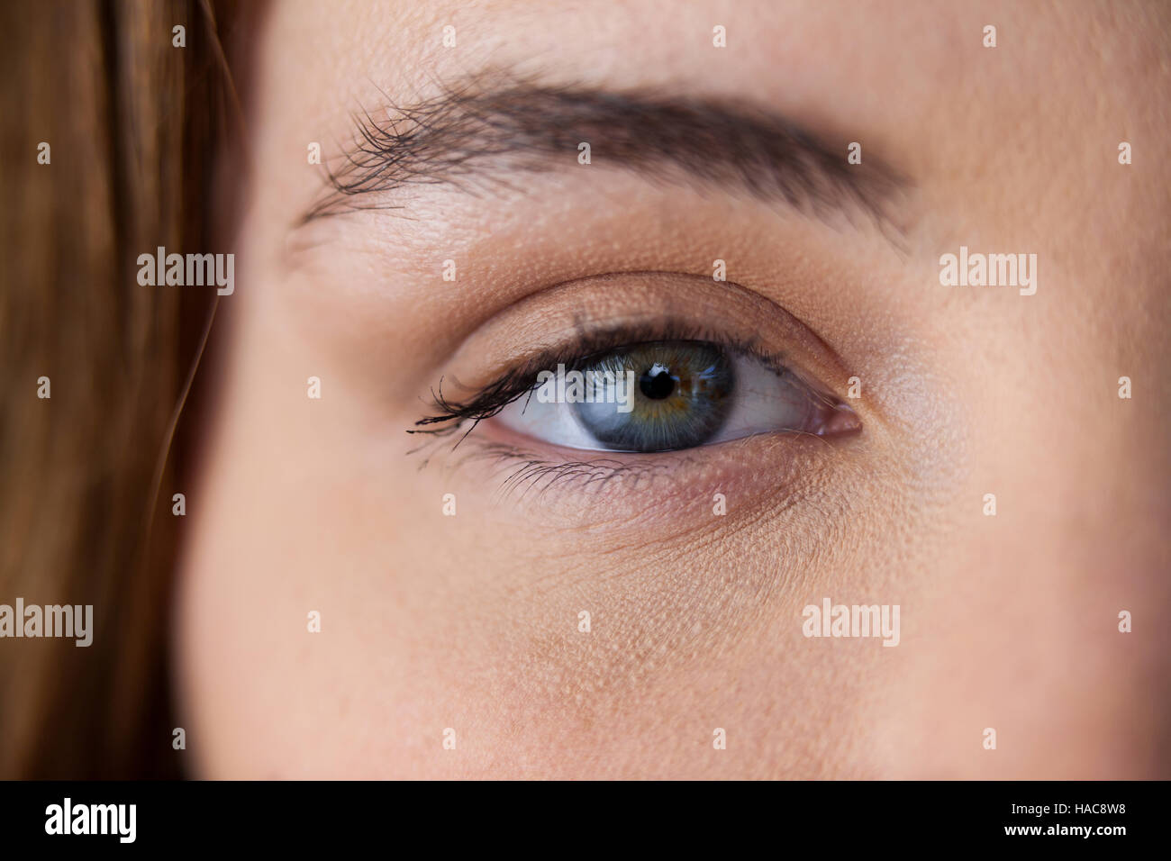 Beautiful eye of a woman Stock Photo - Alamy