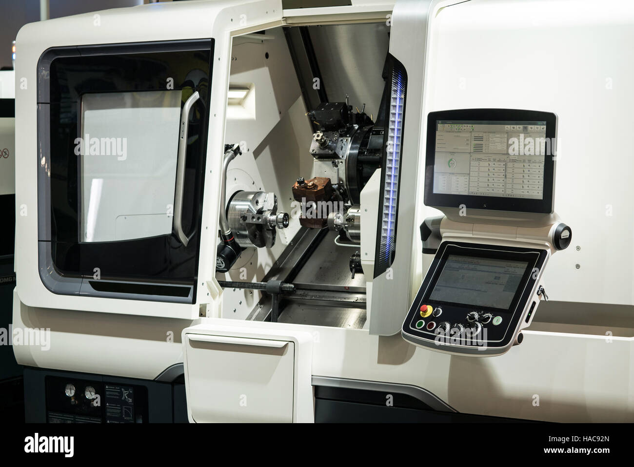 CNC turning center Stock Photo - Alamy