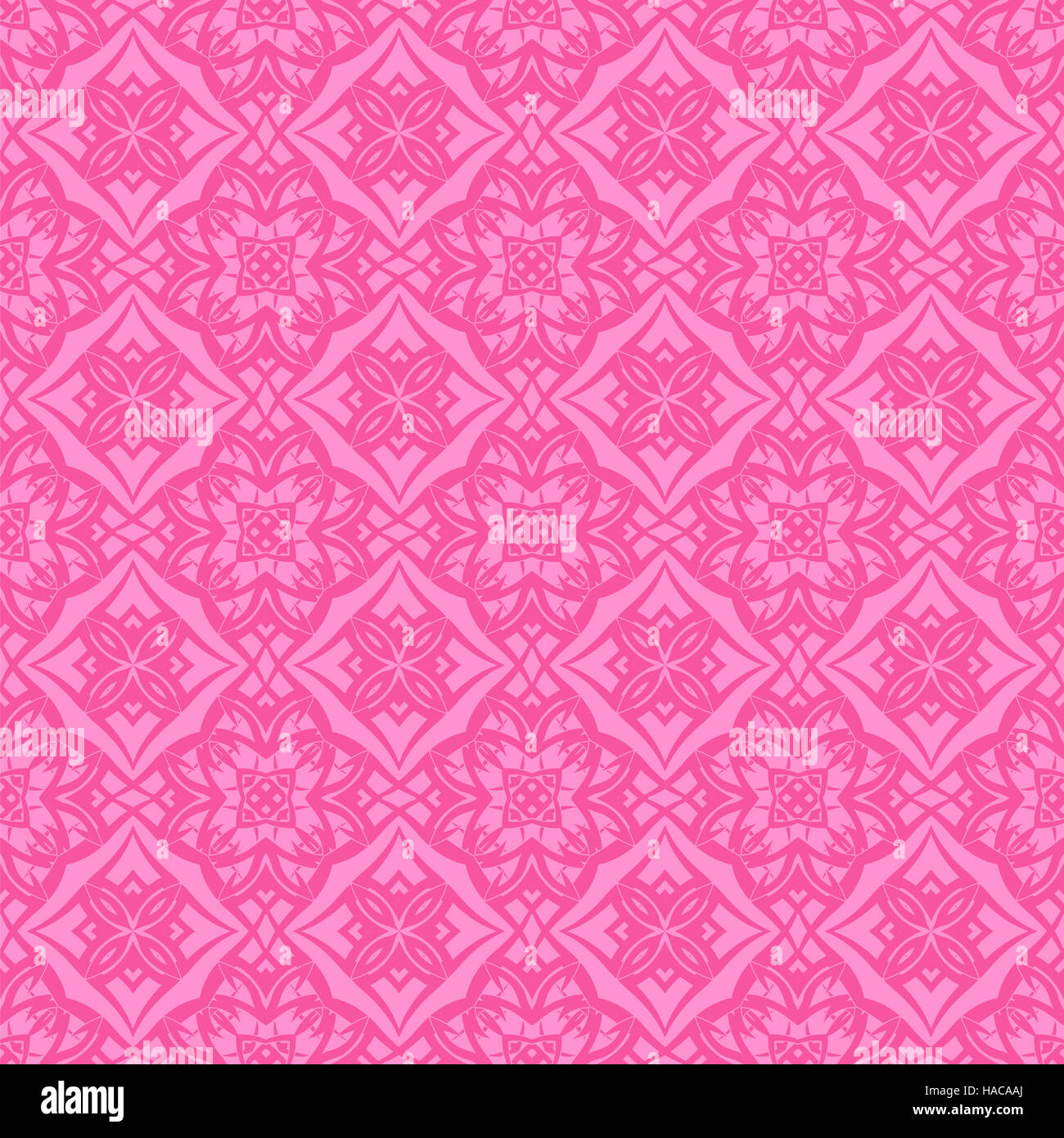 Pink Ornamental Seamless Line Pattern Stock Photo - Alamy