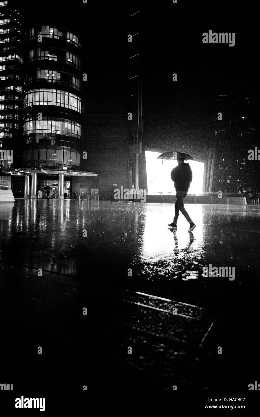 Milan, Italy. Rainy day Stock Photo - Alamy