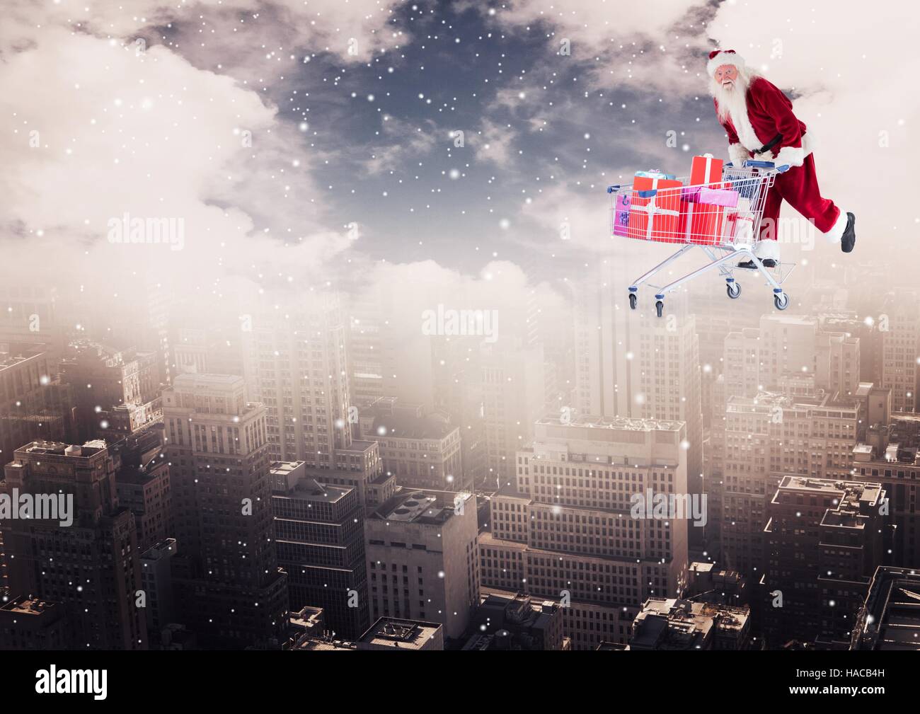 Santa Trolley High Resolution Stock Photography and Images - Alamy