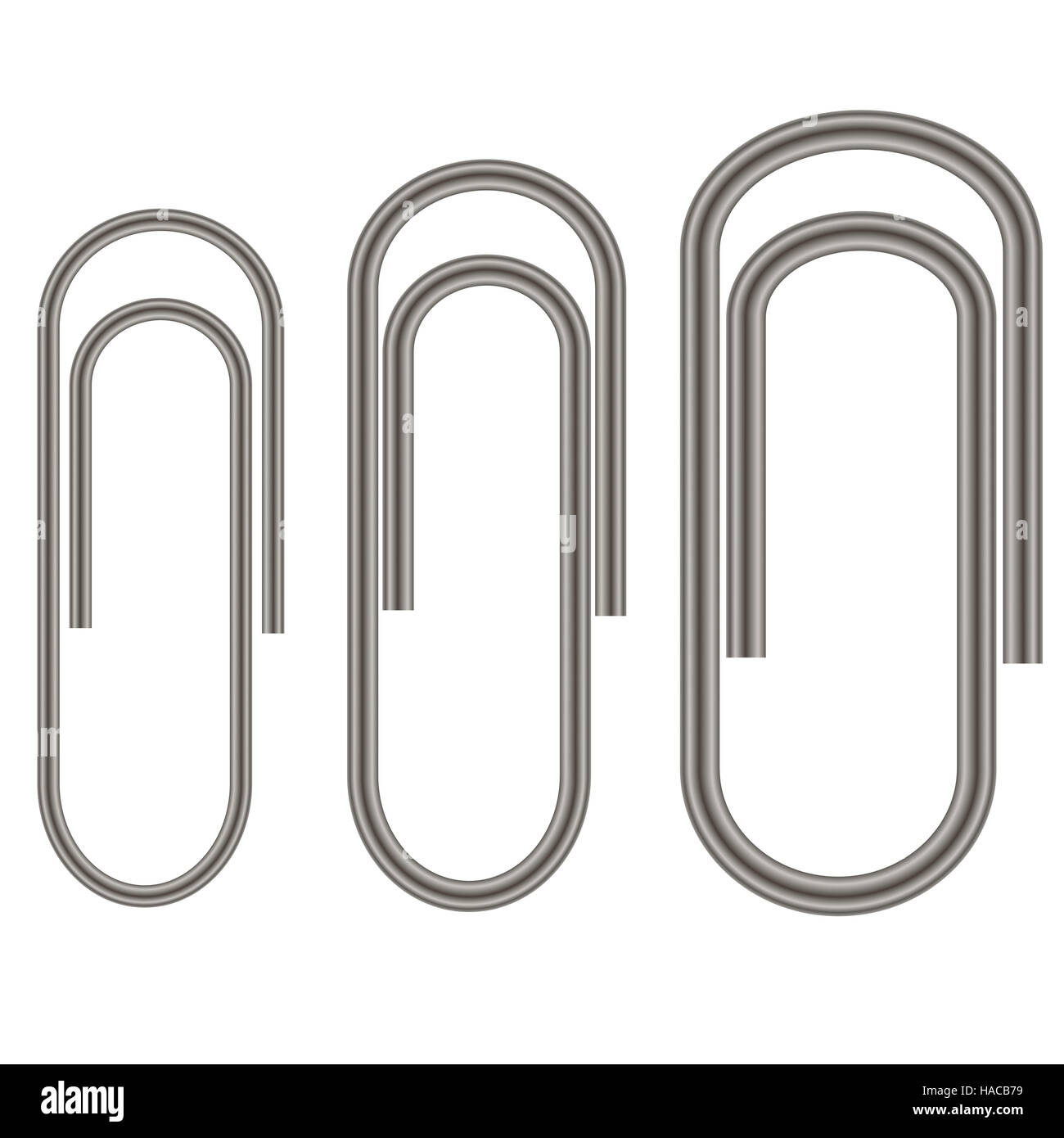 Set of Paper Clips Isolated Stock Photo - Alamy Set of Paper Clips Isolated Stock Photo - Alamy