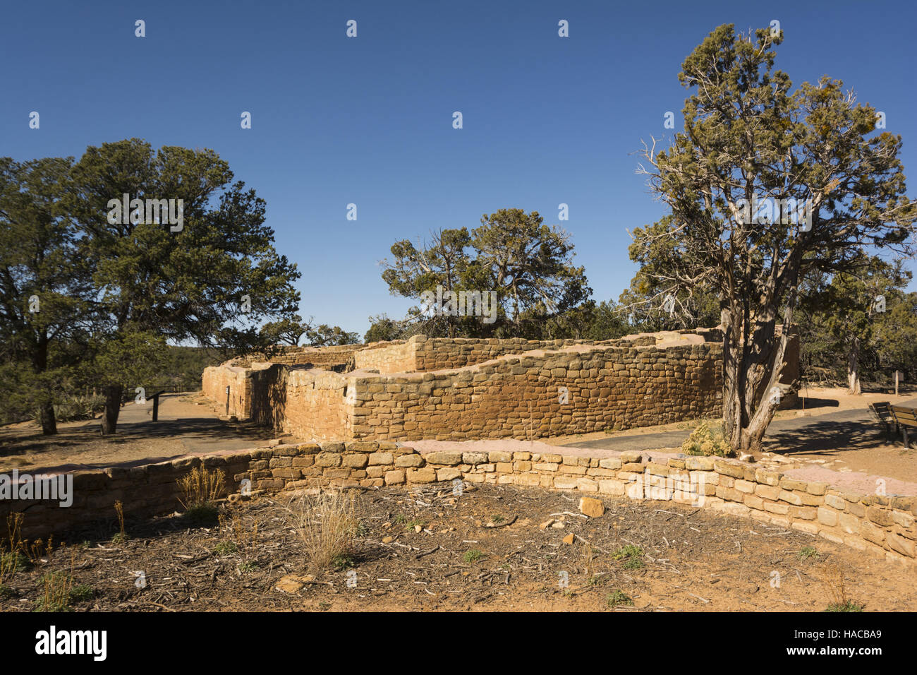 Colorado, Mesa Verde National Park, Sun Temple Stock Photo - Alamy