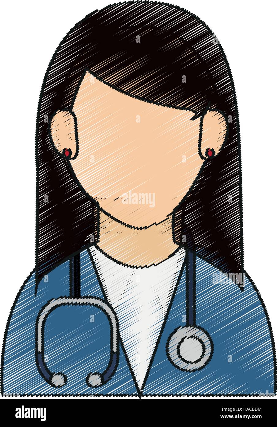 Isolated woman doctor design Stock Vector Image & Art - Alamy