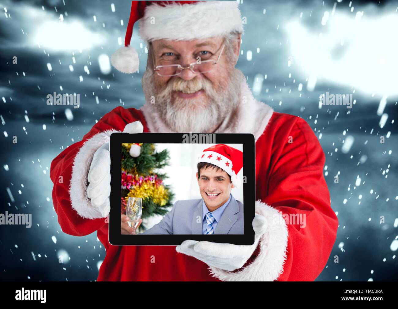 Animated santa hi-res stock photography and images - Alamy