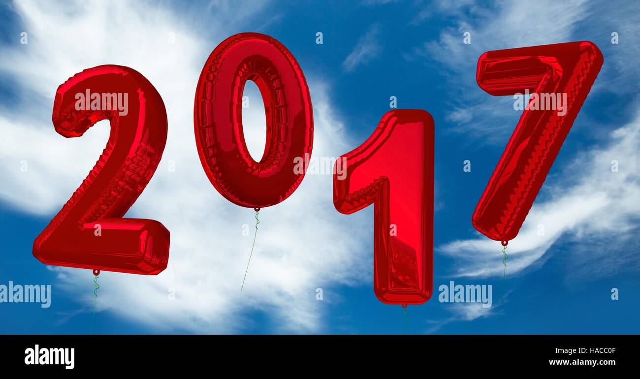 2017 numbers hi-res stock photography and images - Alamy