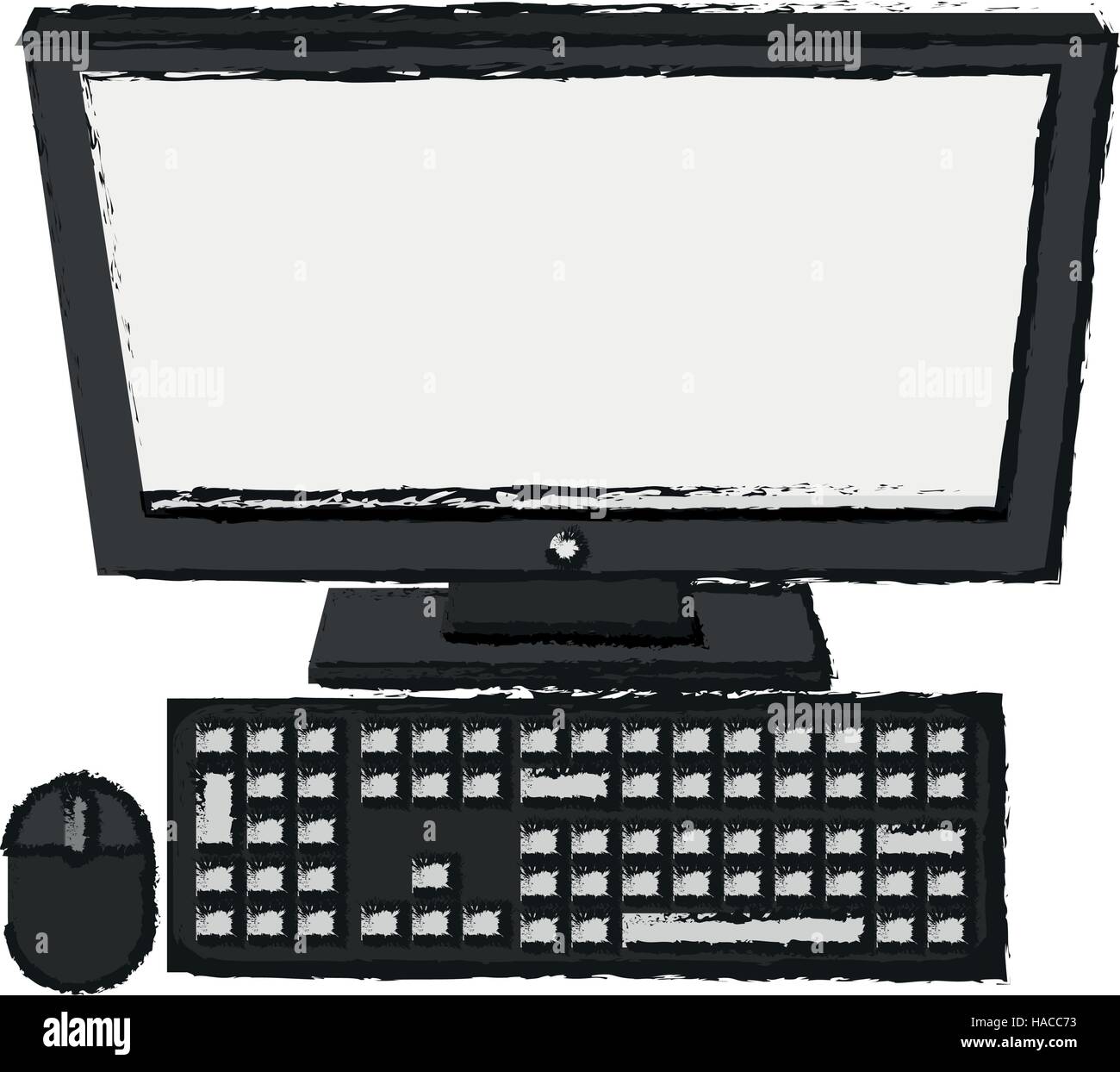 Isolated computer device design Stock Vector Image & Art - Alamy