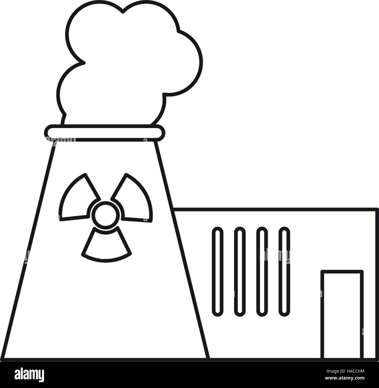 Energy nuclear power worker Stock Vector Images - Alamy