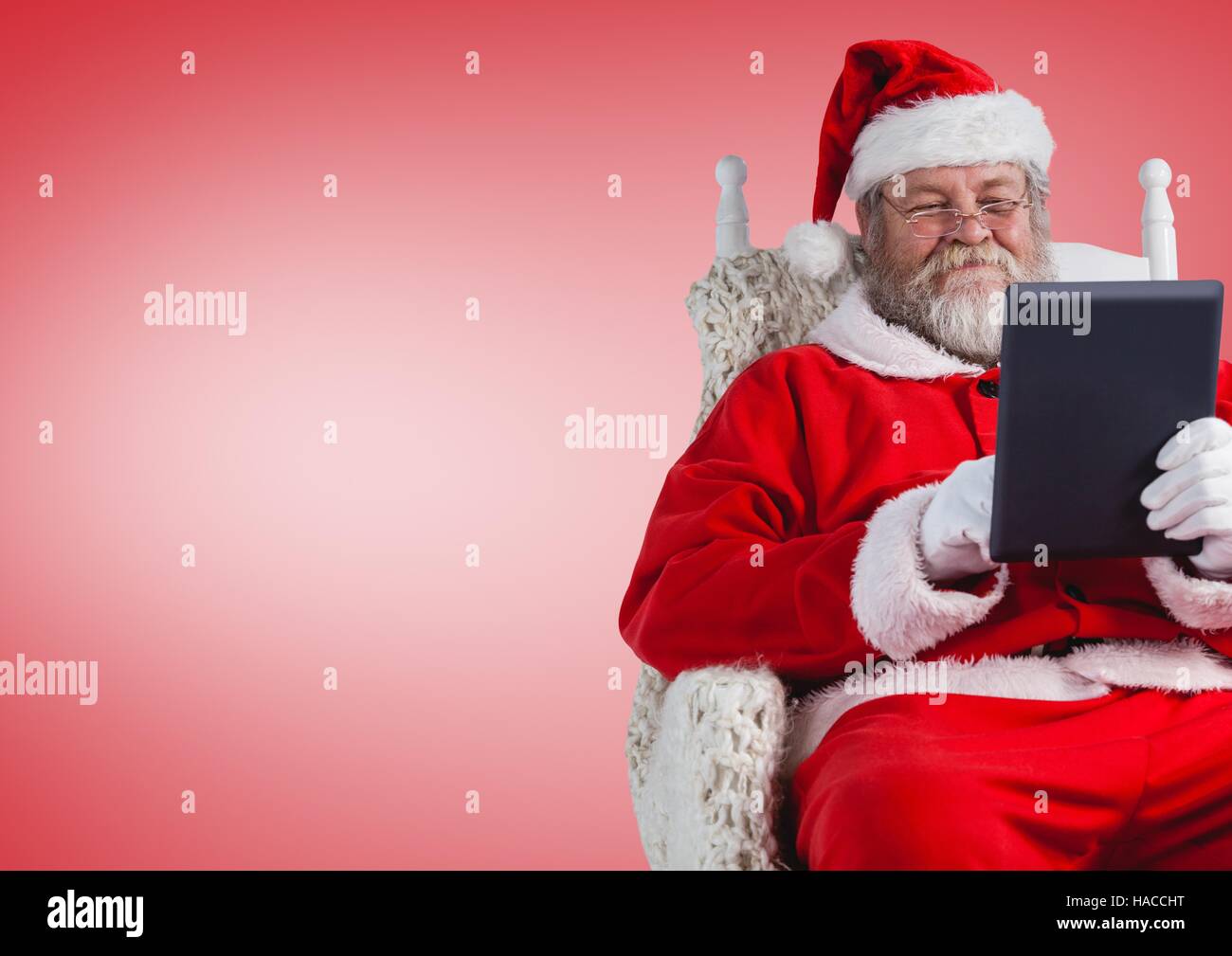 Digital santa hi-res stock photography and images - Alamy