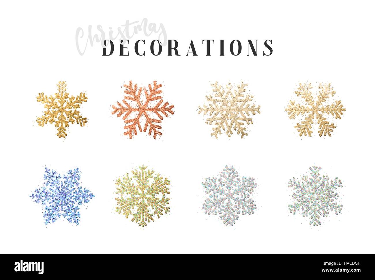 December holiday symbols colorful Cut Out Stock Images & Pictures - Alamy