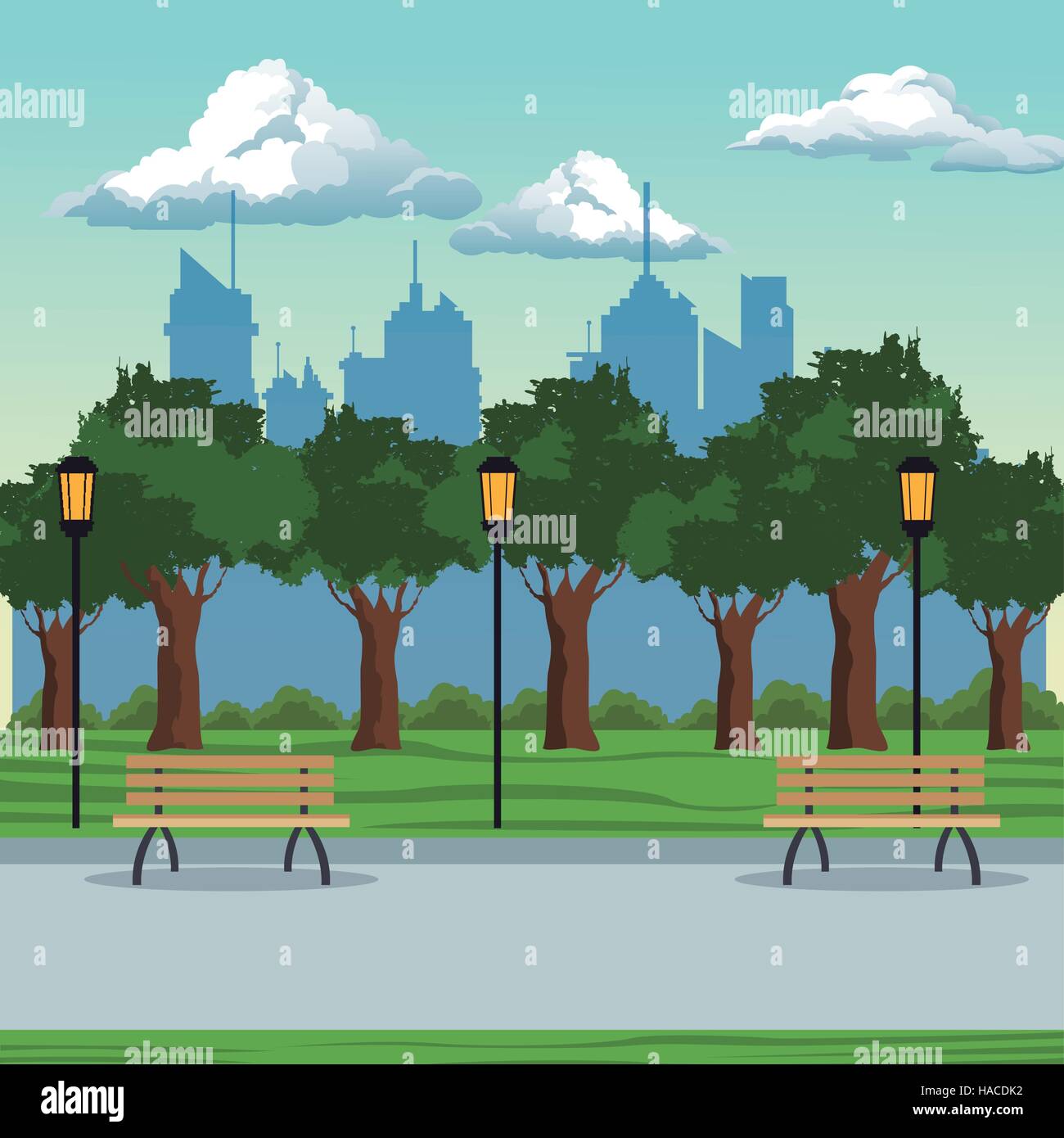 Park signboard Stock Vector Images - Alamy