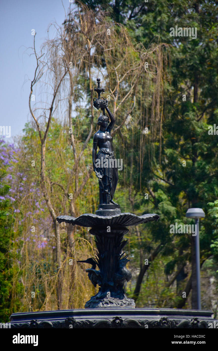 Statue in Alameda Park, Mexico City, Mexico Stock Photo - Alamy