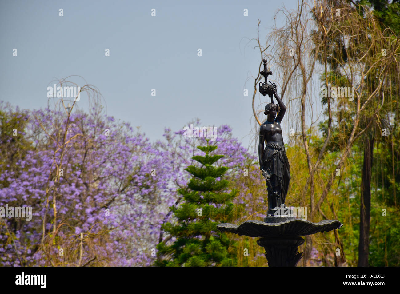 Statue in Alameda Park, Mexico City, Mexico Stock Photo - Alamy