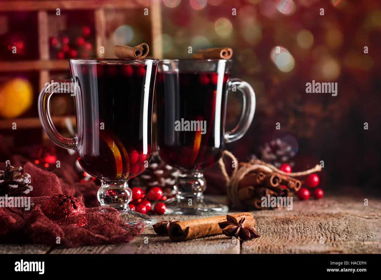 hot mulled wine Stock Photo - Alamy