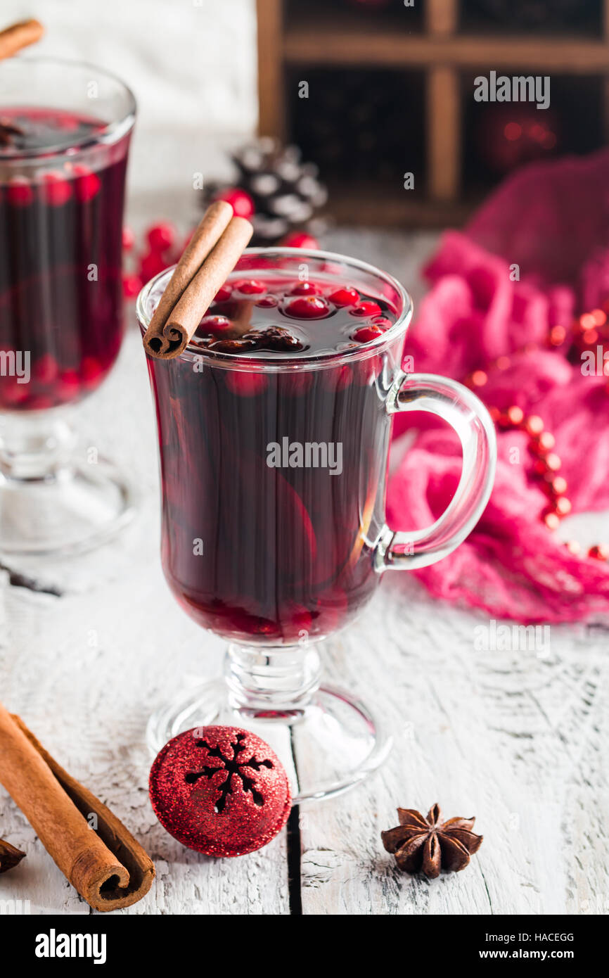 hot mulled wine Stock Photo - Alamy