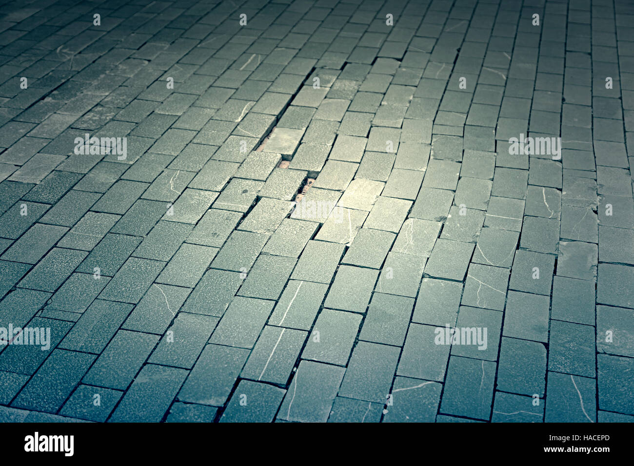 Urban street painted floor tiles, construction Stock Photo - Alamy