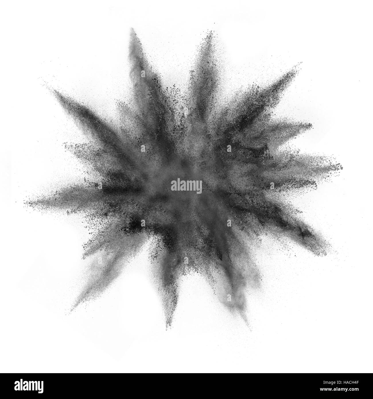 Powder paint spray Black and White Stock Photos & Images - Alamy