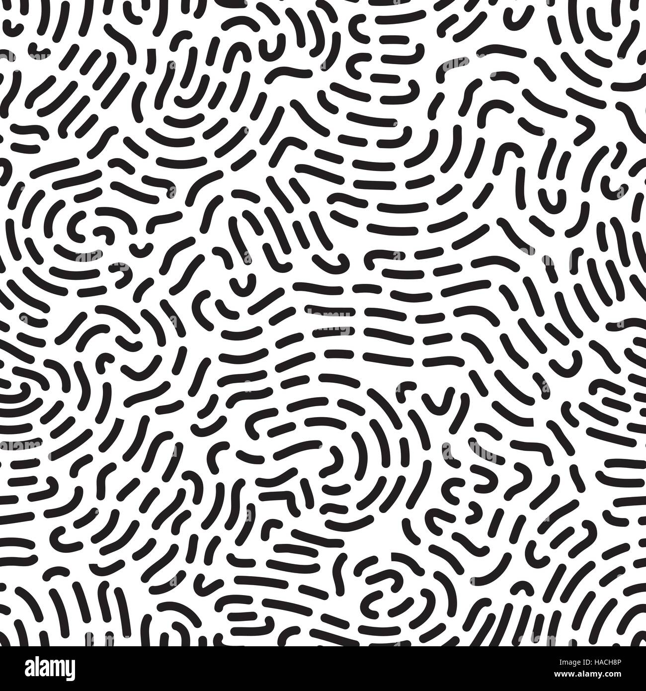 Vector Geometric Seamless Pattern Repeating Abstract Dots Stock Vector