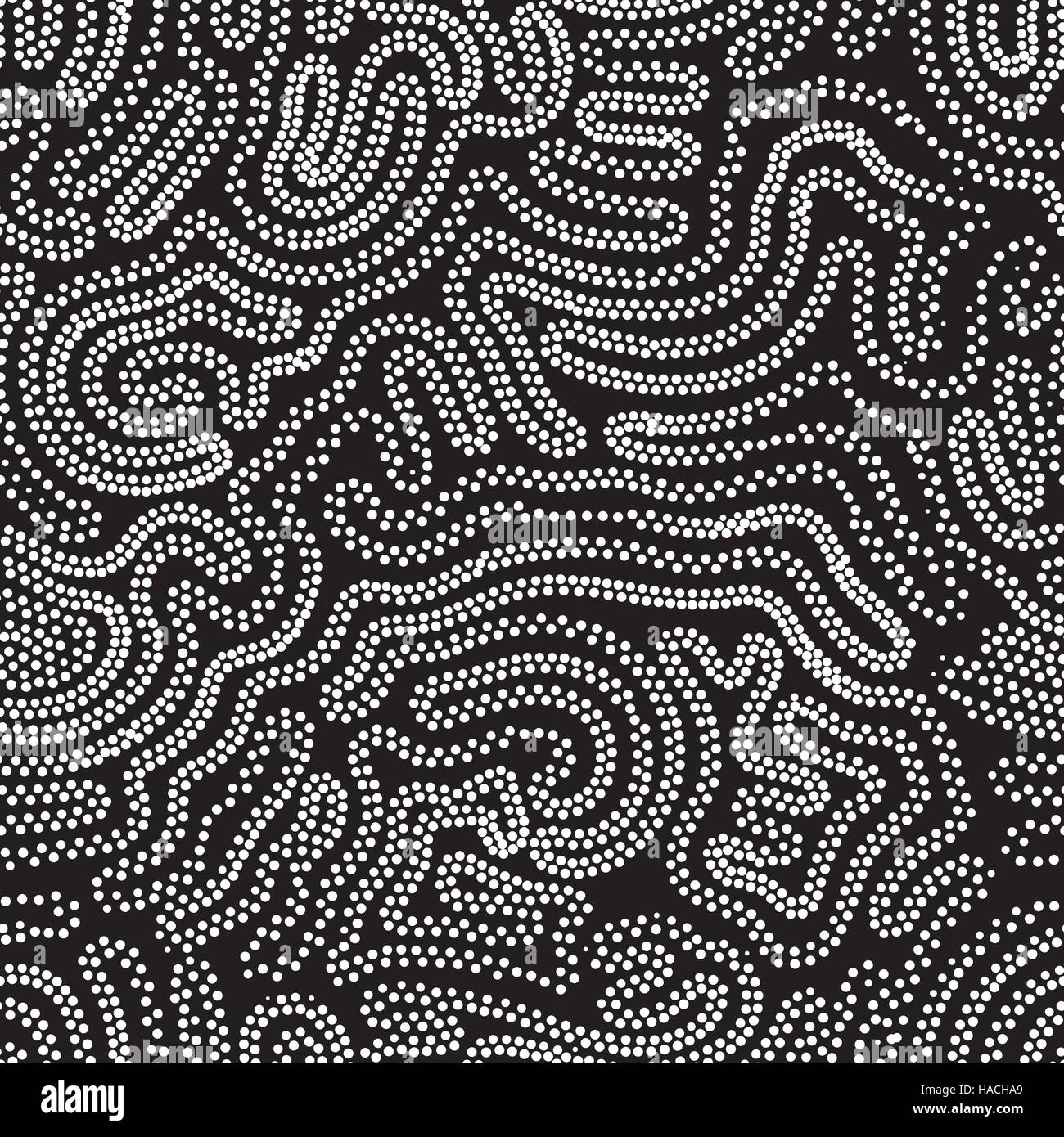 Vector Geometric Seamless Pattern Repeating Abstract Dots Stock Vector Image And Art Alamy