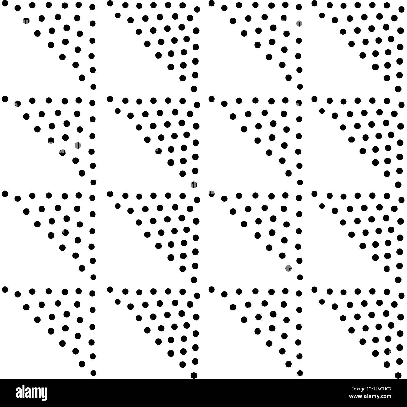 Vector geometric seamless pattern. Repeating abstract dots Stock Vector ...