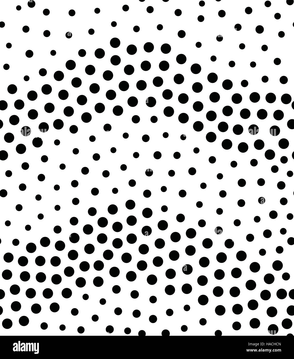Vector geometric seamless pattern. Repeating abstract dots Stock Vector ...