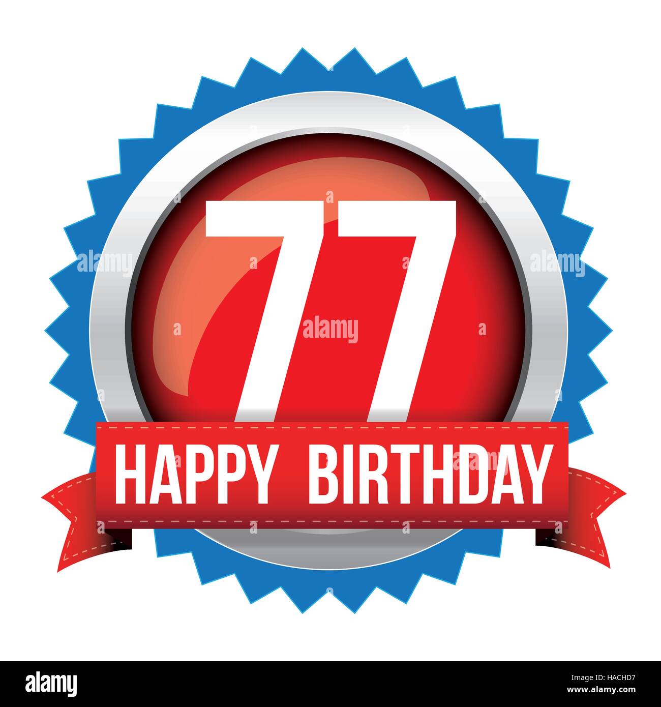 77 seventy seven Cut Out Stock Images & Pictures - Alamy