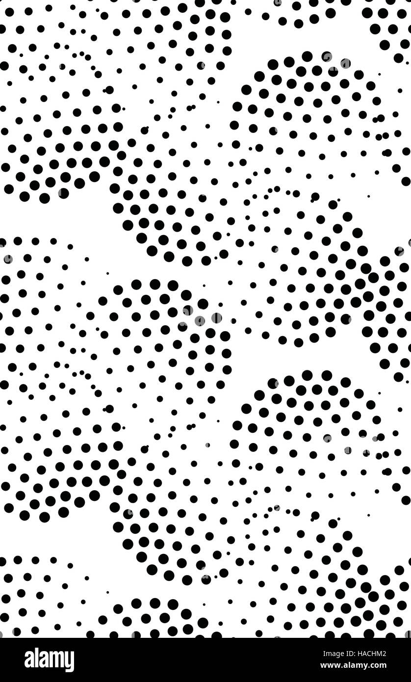 Vector geometric seamless pattern. Repeating abstract dots Stock Vector ...