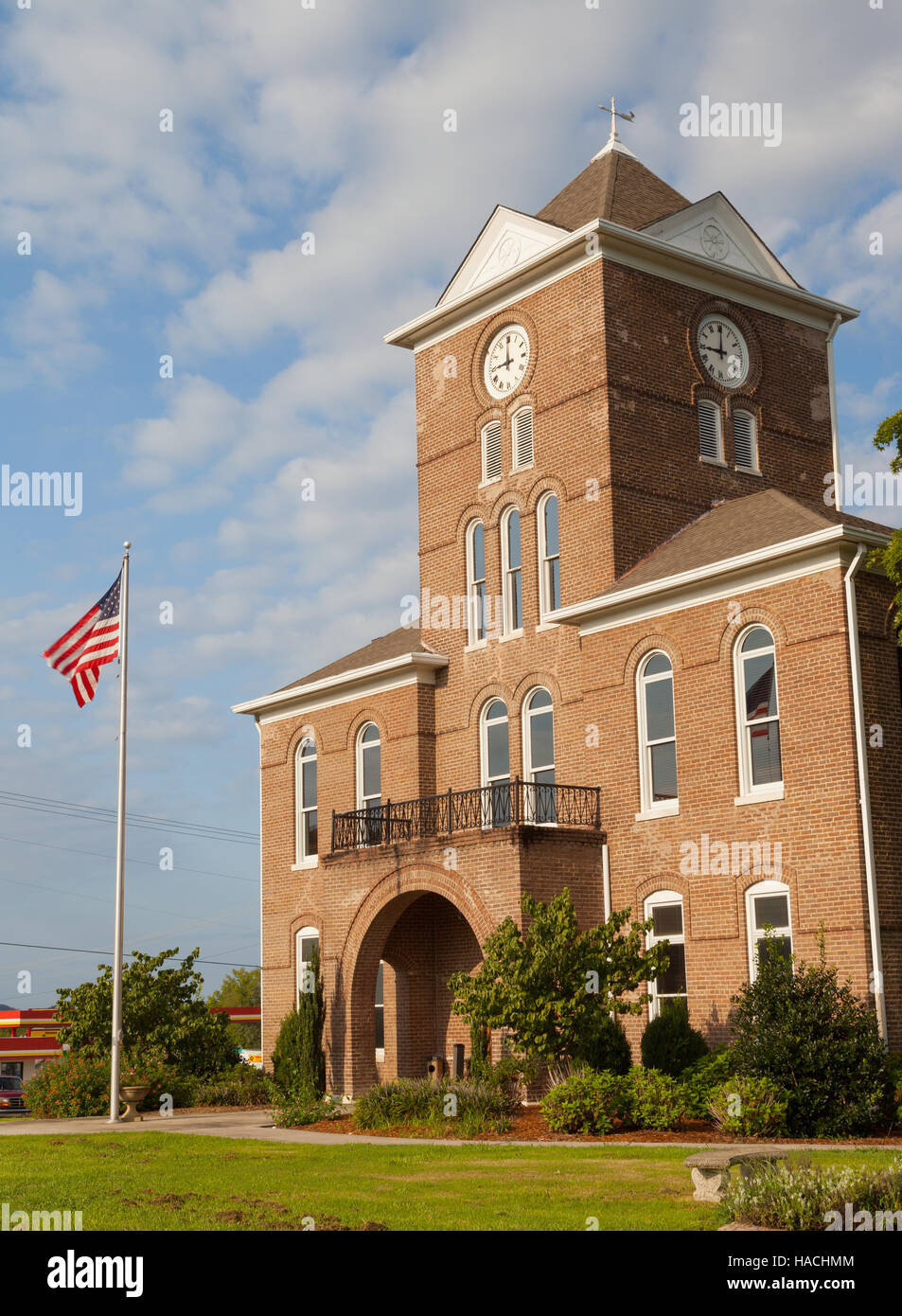 Meigs County Courthouse Front - Decatur, TN Stock Photo - Alamy