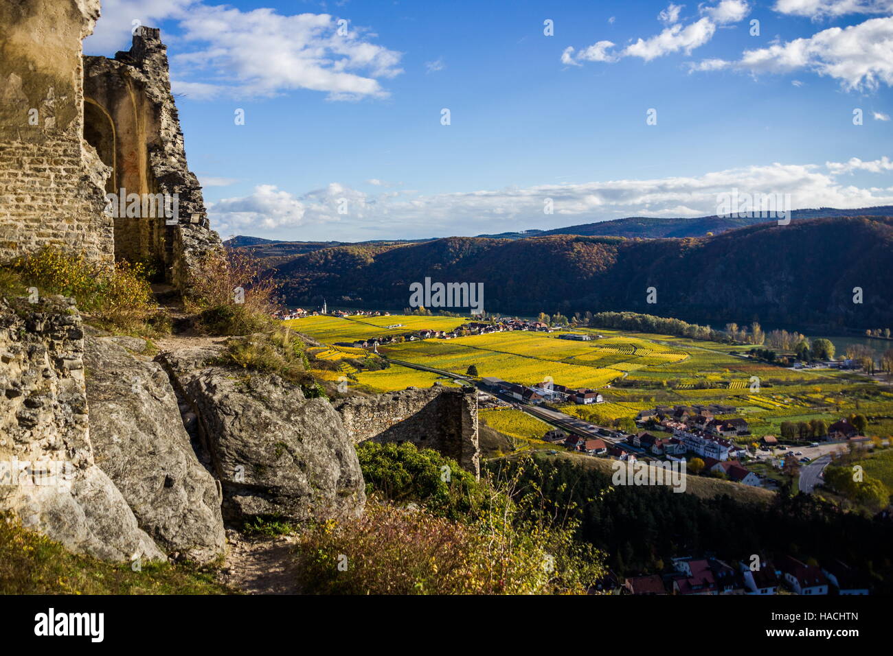 Castle Durnstein, Wachau, Austria Stock Photo - Alamy