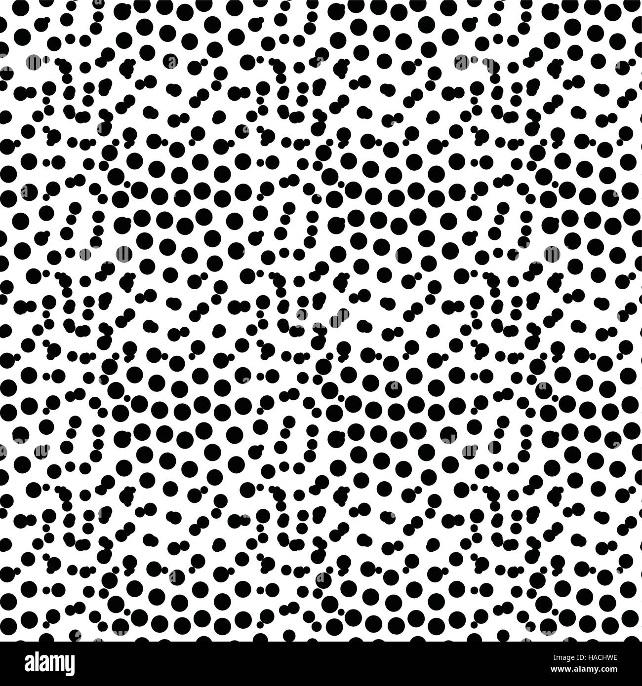 Vector geometric seamless pattern. Repeating abstract dots Stock Vector Image & Art - Alamy