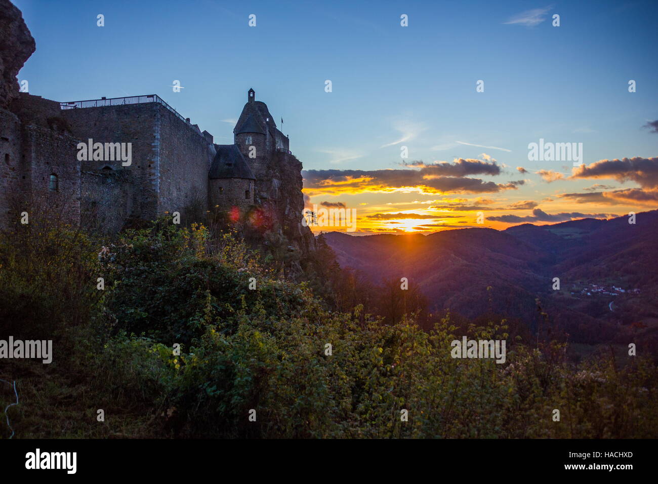 Aggstein castle hi-res stock photography and images - Alamy