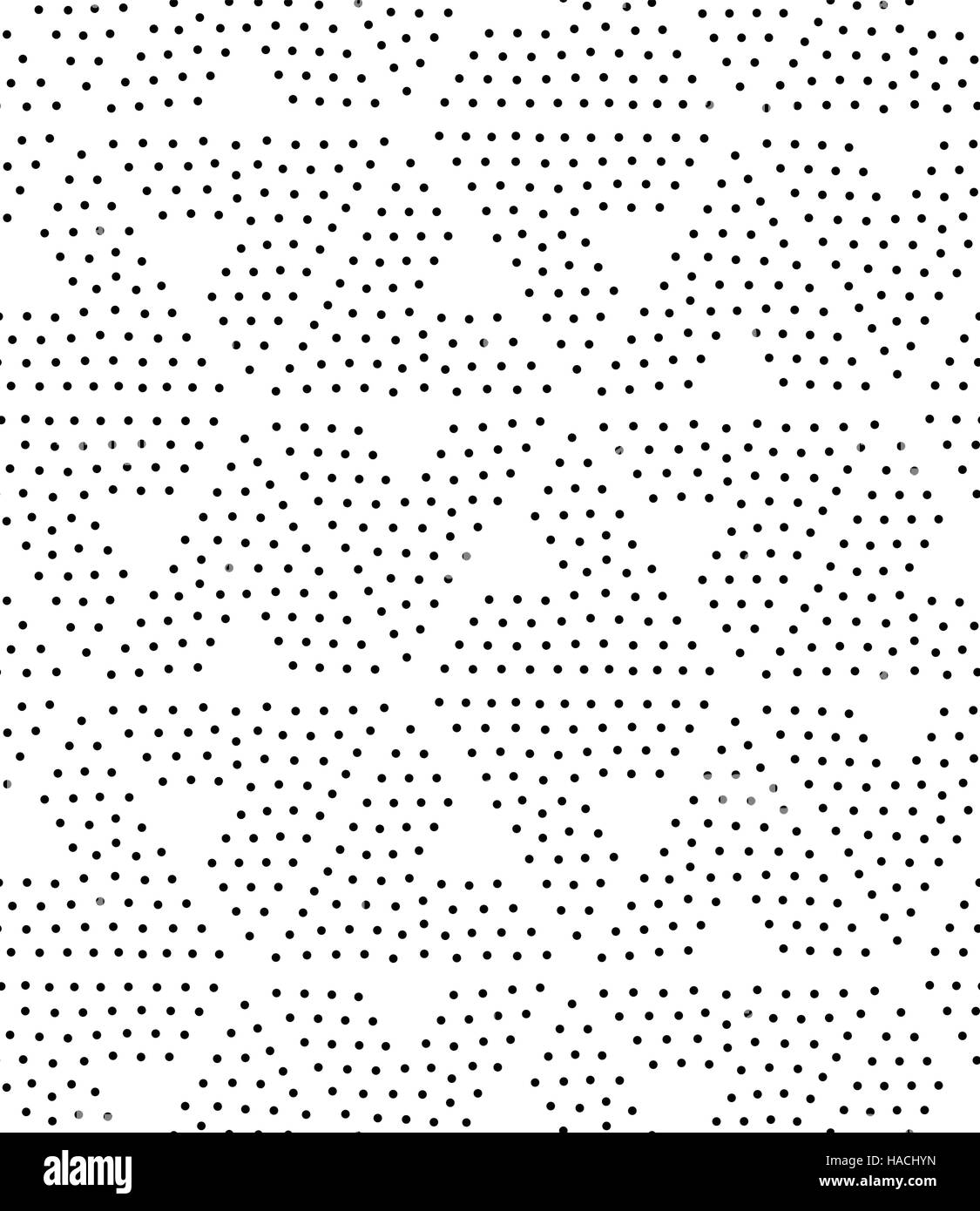 Vector geometric seamless pattern. Repeating abstract dots Stock Vector ...