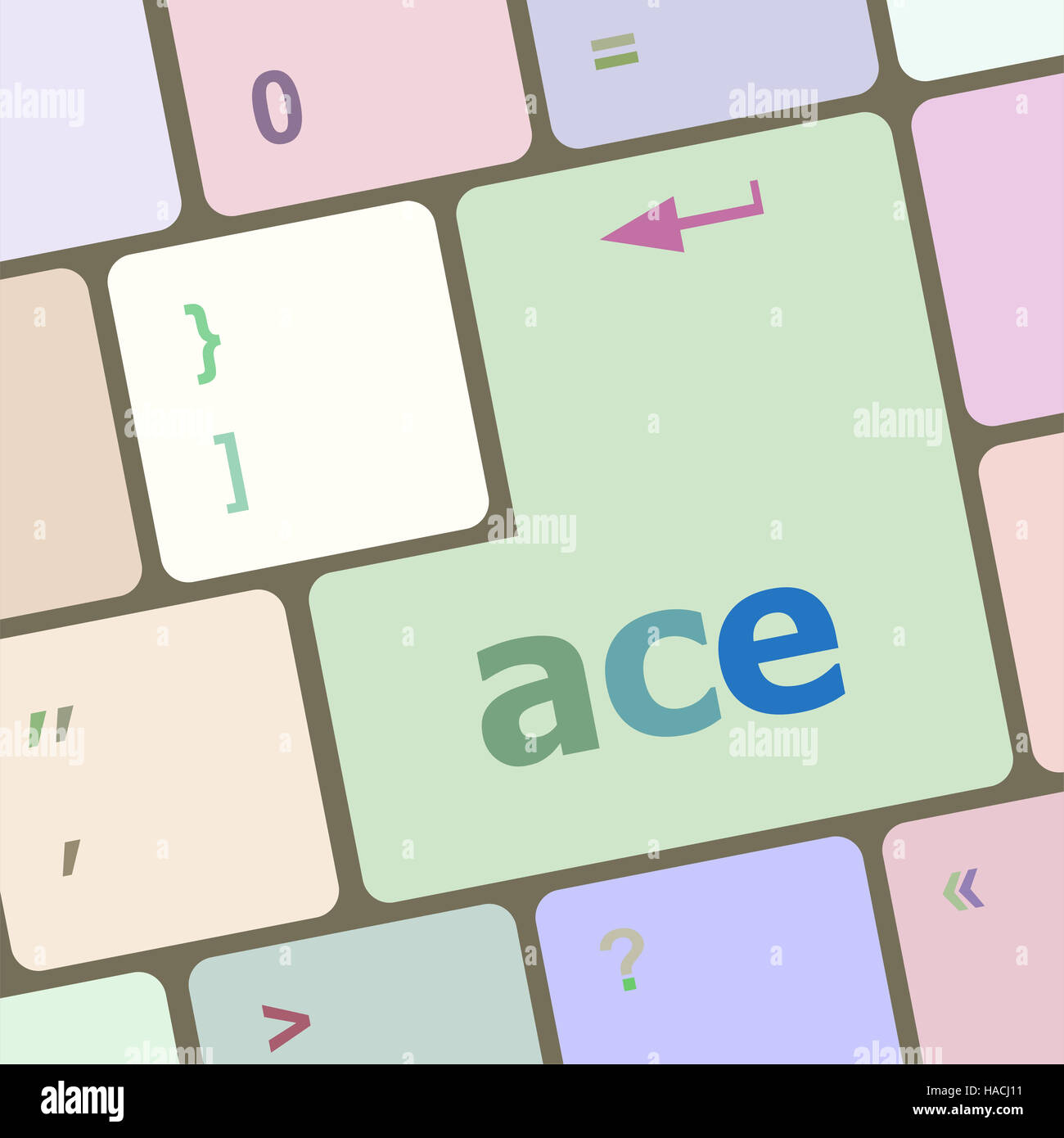 Ace Computer And Black And White High Resolution Stock Photography and ...