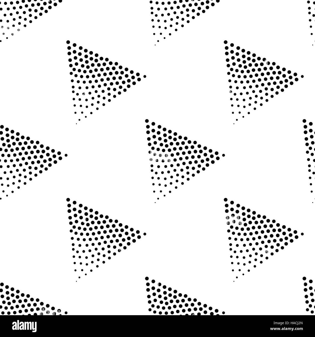 Vector geometric seamless pattern. Repeating abstract dots Stock Vector ...