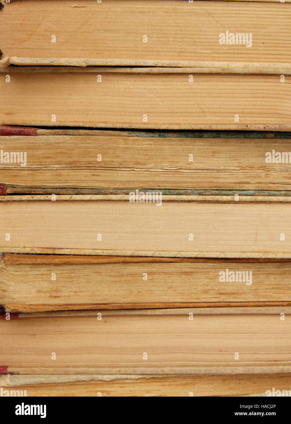 stack of old books closeup - vintage books Stock Photo - Alamy