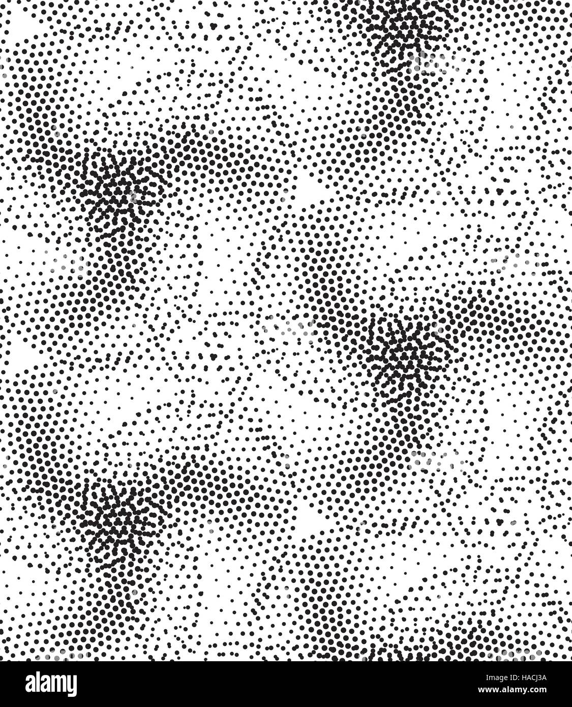 Vector geometric seamless pattern. Repeating abstract dots Stock Vector ...